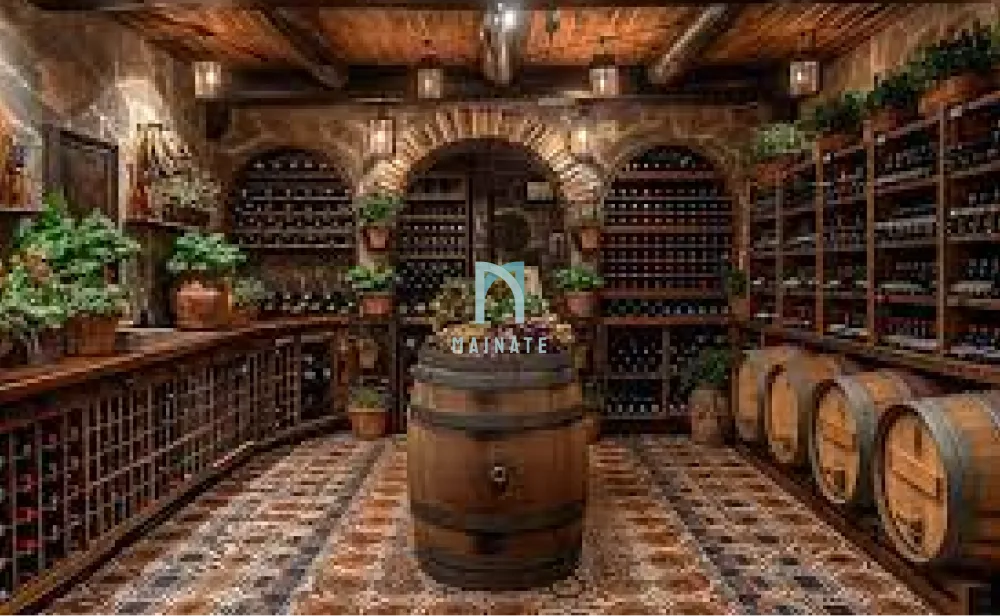 Wine Cellar Terinspirasi dari Kebun Anggur Chili yang Nyaman dengan Rak ...